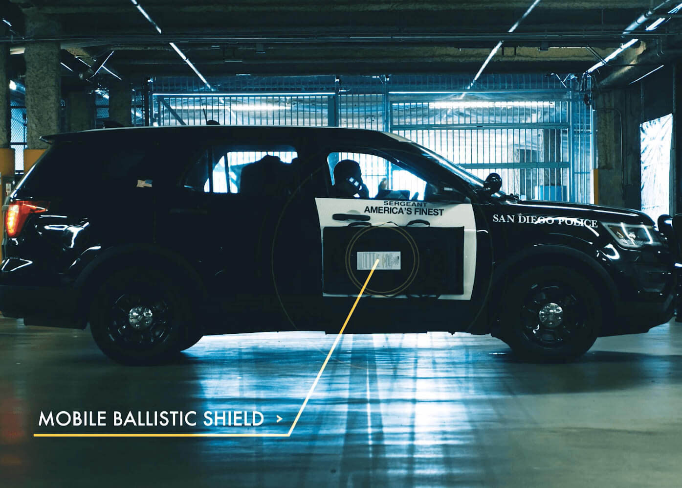 Mobile Ballistic Shield | San Diego Police Foundation